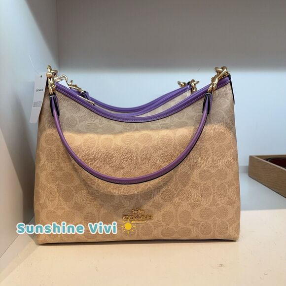 Coach | Bags | Nwt Coach Laurel Shoulder Bag Crossbody In Signature ...